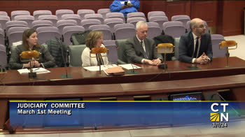 CT-N Connecticut Network: Judiciary Committee March 1st Meeting
